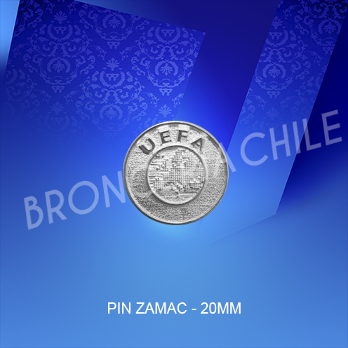 Pin zamac, UEFA 20mm – Bronceria Camille